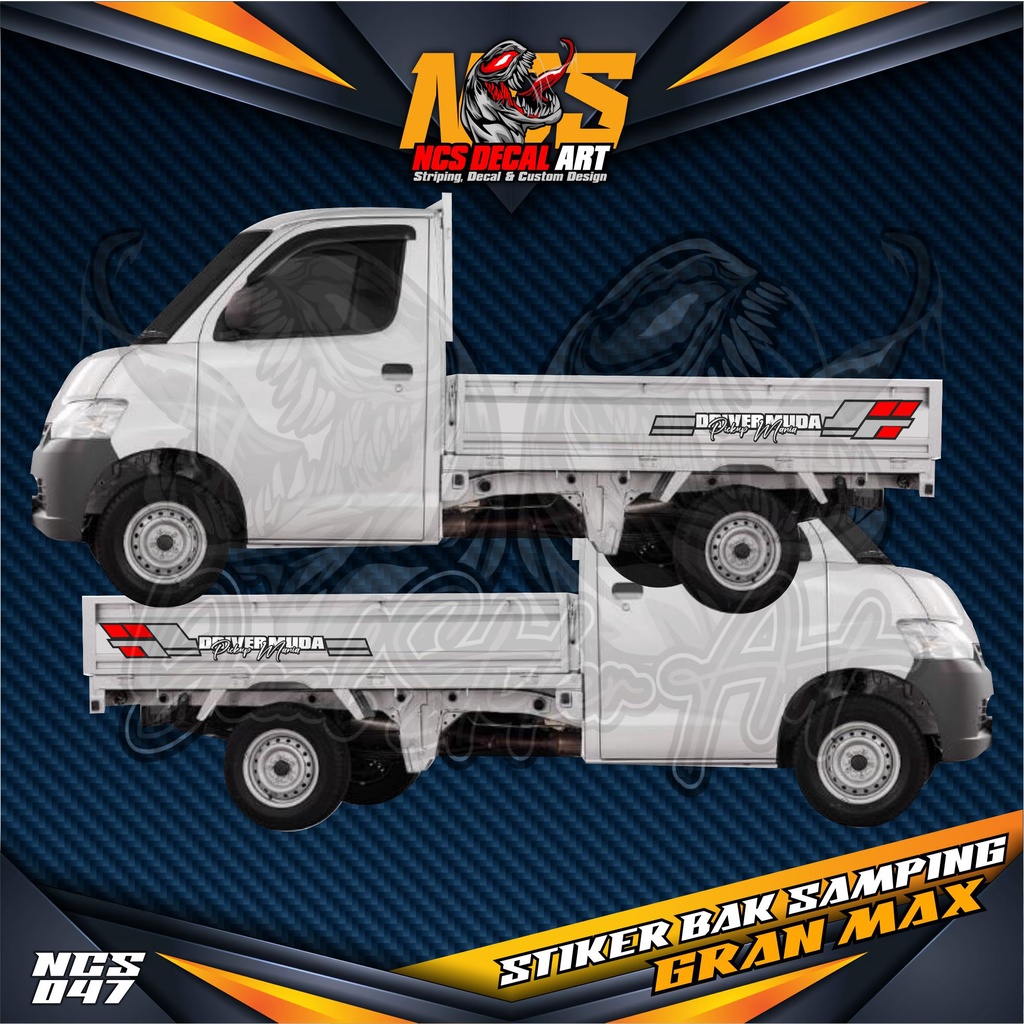 Jual Stiker Bak Samping Pick Up L300 Stiker Vinyl Custom Stiker Variasi ...
