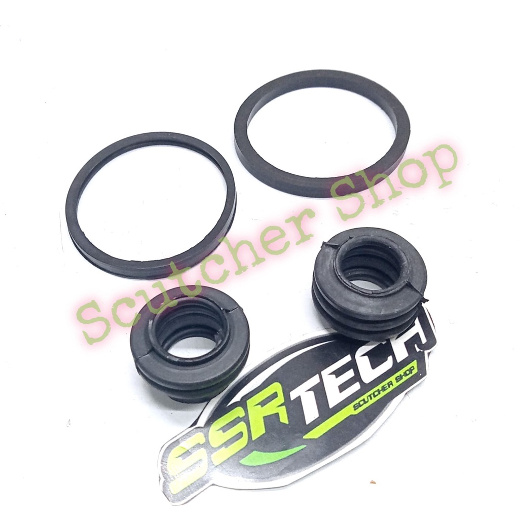 Jual Oring Seal Karet Piston Silboot Kaliper Cakram Depan Set RX King Lama RXS 1 Piston Set ...