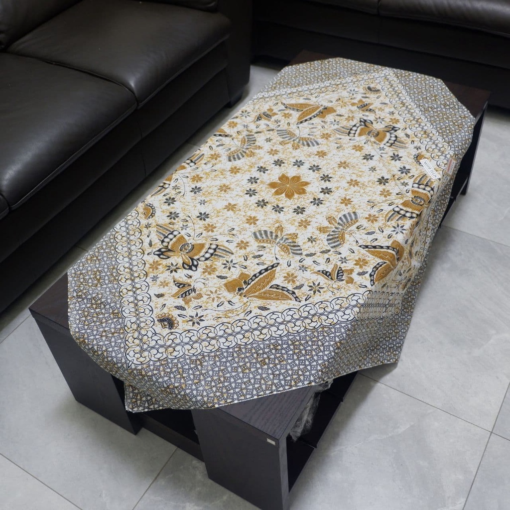 Jual Taplak Meja Tamu Motif Batik Ukuran 110 x 105 Sekolah Ruang Guru ...