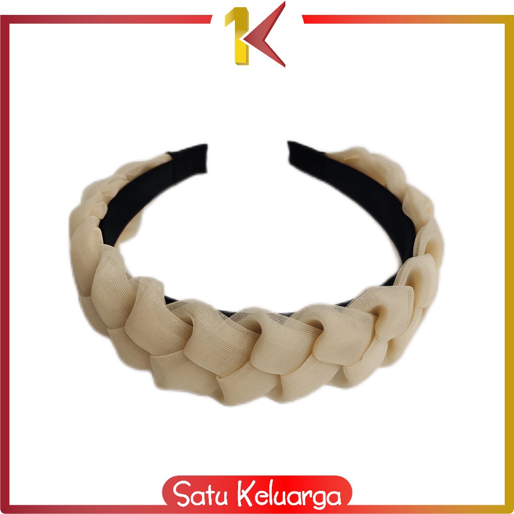 Jual SK-C530 Bando Kepang Wanita Scrunchie / Bandana Nagita Organza ...