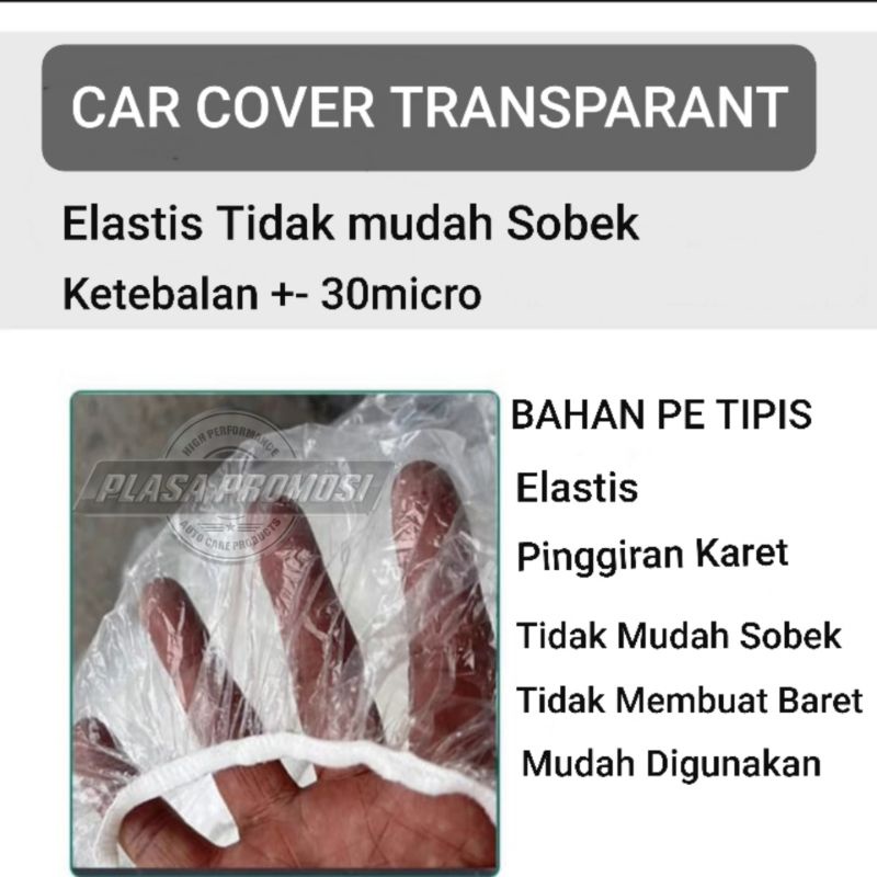 Jual Cover Plastik Mobil Transparan / Car Cover Transparent | Shopee ...