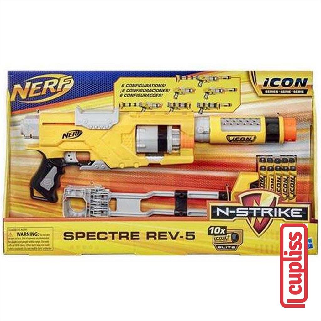 Jual NERF N-Strike Spectre Rev-5 Hasbro E9809 | Shopee Indonesia