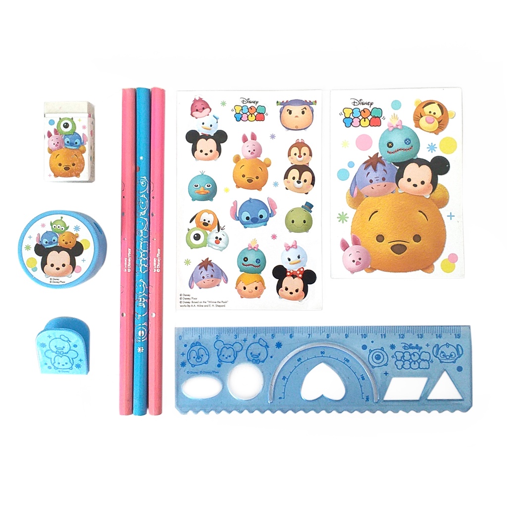 Jual DISNEY TSUM TSUM Paket Alat Tulis Anak Original Stationery Set TS ...