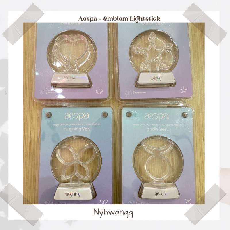 Jual Aespa - Emblem Lightstick [ready stock] | Shopee Indonesia