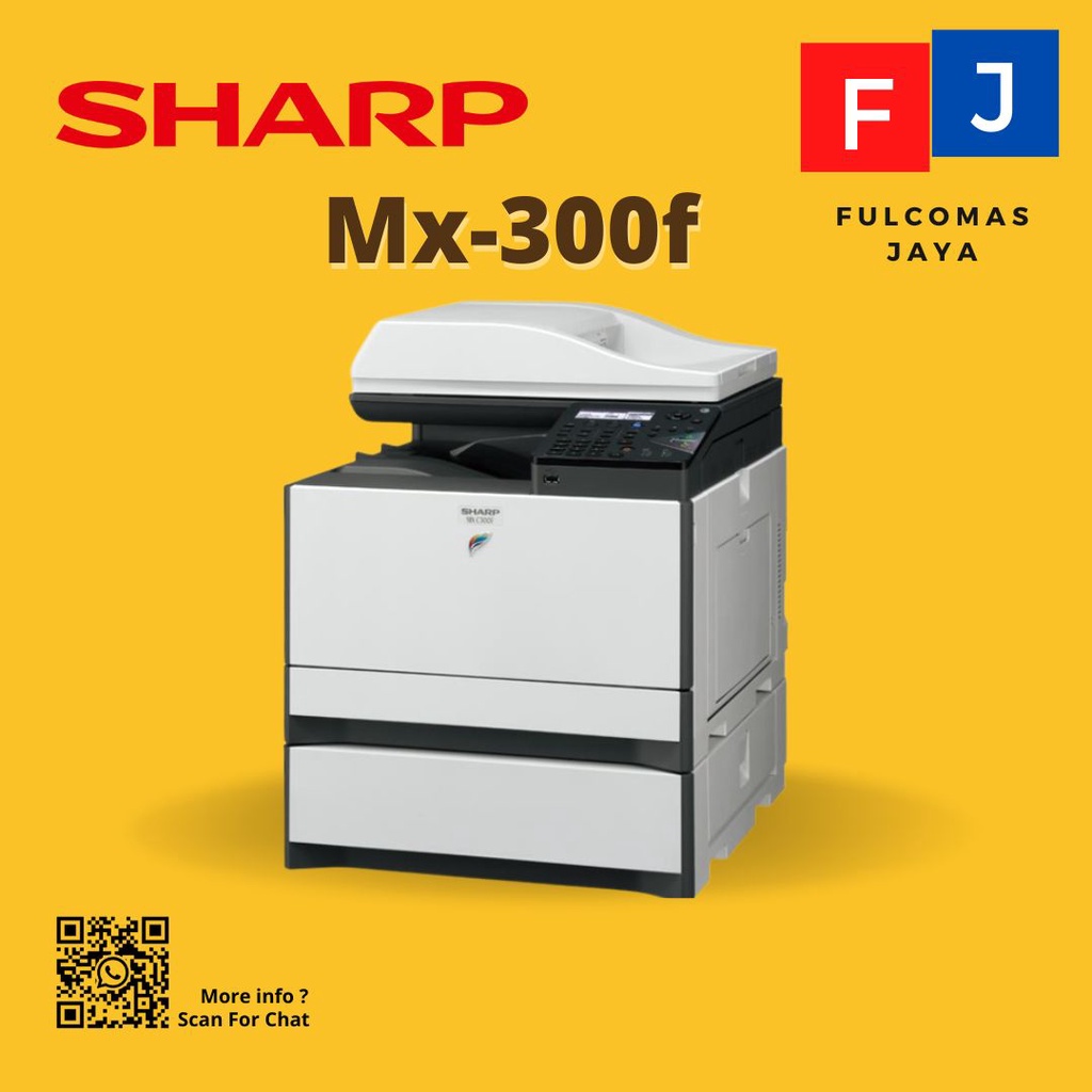 Jual Mesin Fotocopy Sharp MX-C300F Kertas A4 F4 Print Scan Copy Fax Garansi | Shopee Indonesia