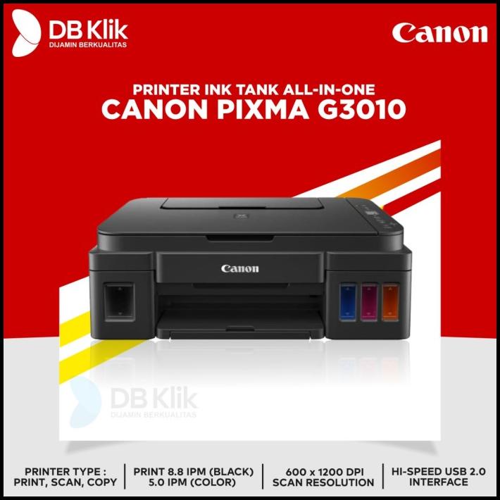 Jual Printer Canon Pixma G3010 Ink Tank All In One | Shopee Indonesia