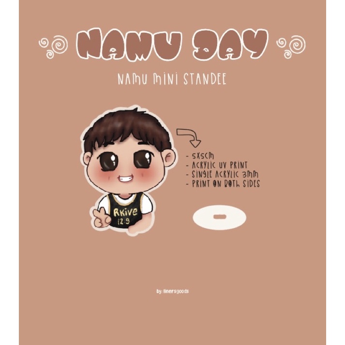 Jual BTS // NAMU MINI STANDEE by LINERSGOODS | Shopee Indonesia