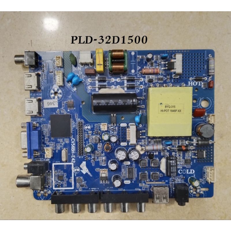 Jual MAINBOARD - MOTHERBOARD - MB - MESIN TV LED POLYTRON PLD-32D1500 | Shopee Indonesia