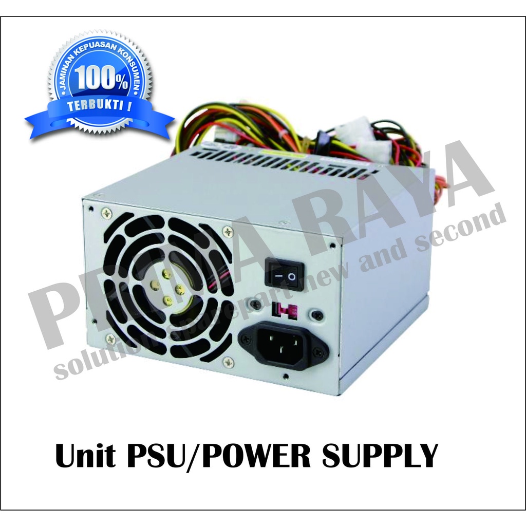 Jual Power Supply/PSU Standar 450W/550W 24Pin Sata Dan IDE Untuk ...
