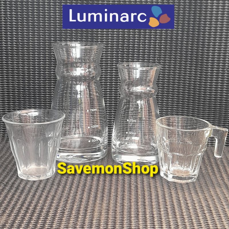 Jual Carafe Coffee Server 160/280 mL V60 Luminarc Arcoroc | Gelas ...