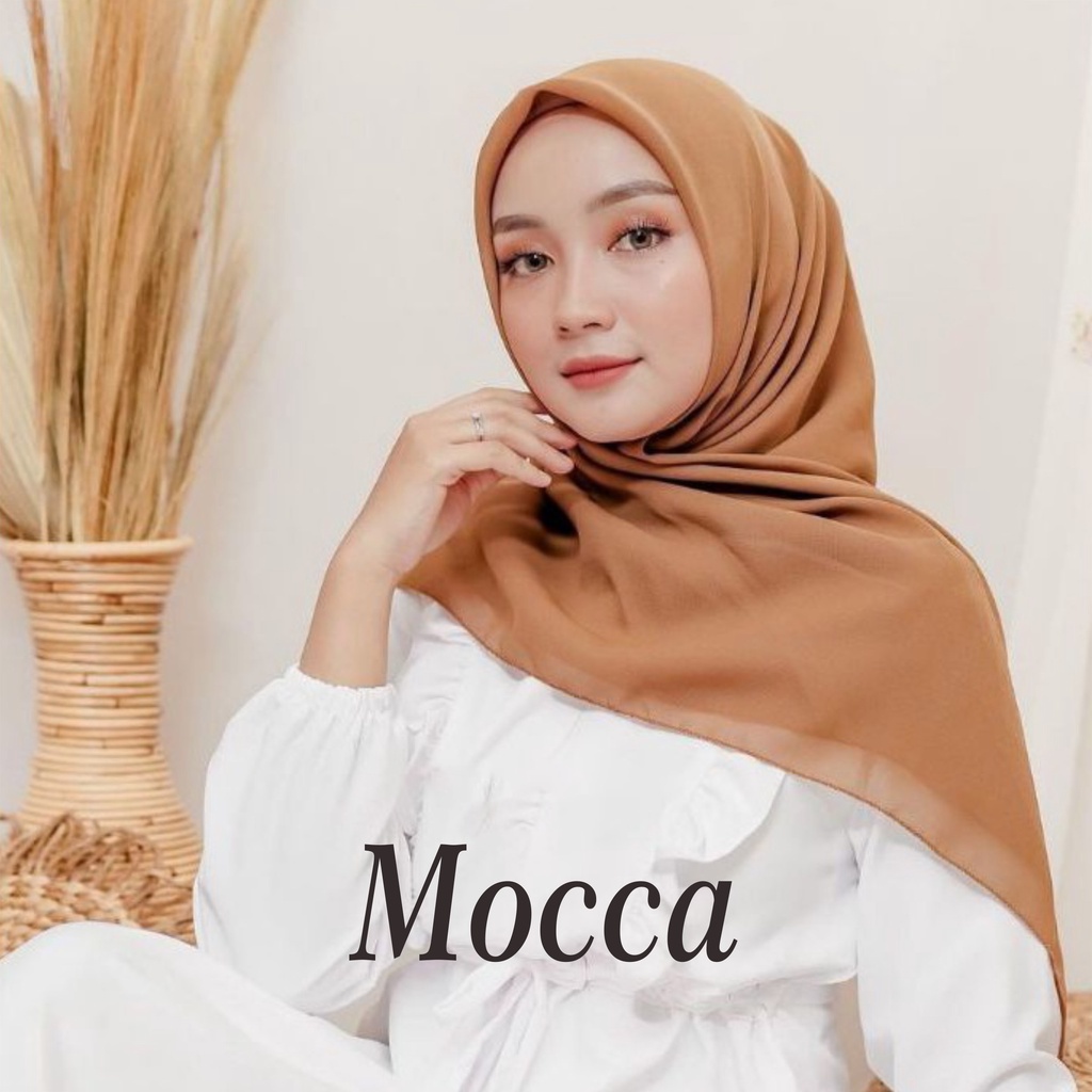Jual Bella Square Hijab Segi Empat Bahan Polycatton Pilihan Warna ...