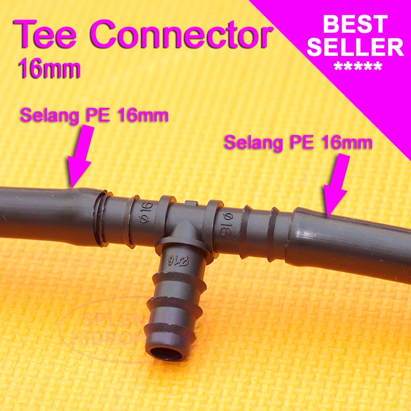 Jual Tee / Cabang Selang PE 16mm | Shopee Indonesia