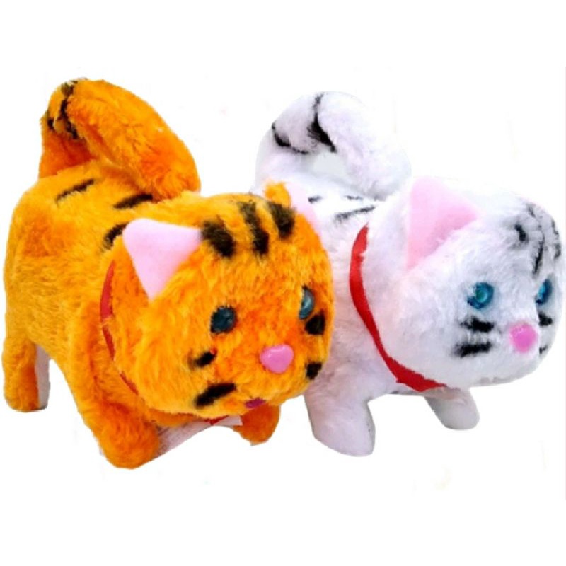 Jual Mainan Kucing Jalan Robot Hewan Merangkak | Shopee Indonesia