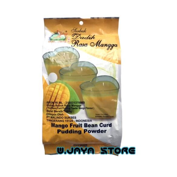 Jual Terbaru 10.10 HAPPY GRASS MANGO FRUIT BEAN CURD PUDDING POWDER ...