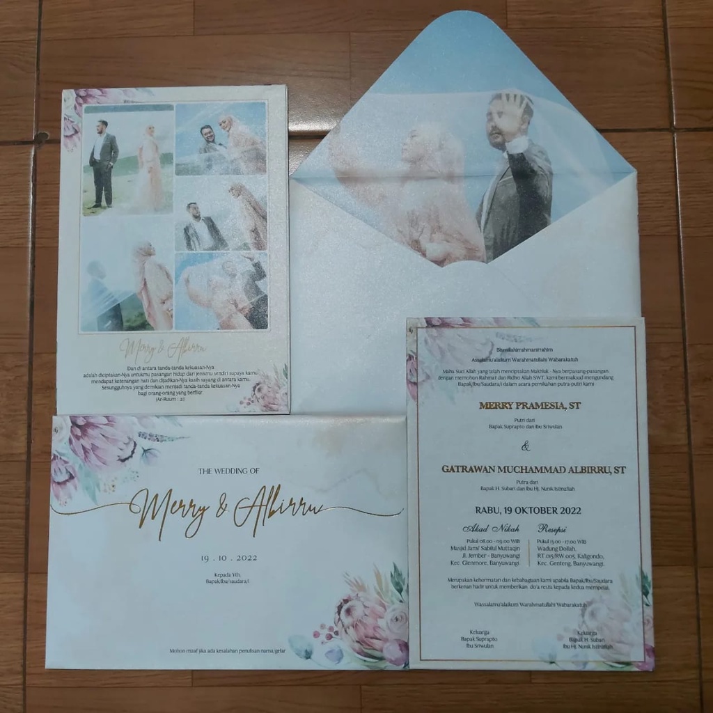 Jual Undangan Hard Cover Custom | Shopee Indonesia