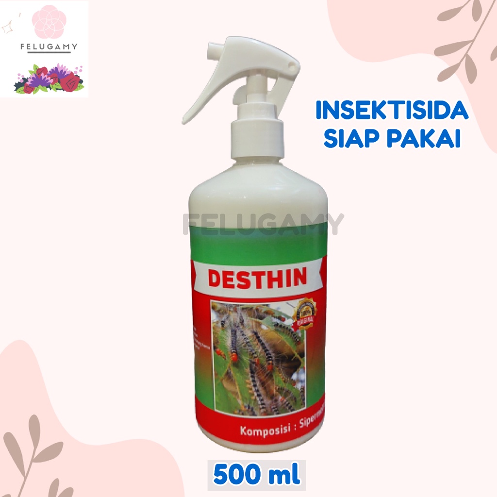 Jual Obat Pembasmi Hama Tanaman Ulat Kutu Putih Hama Daun Desthin 500ml ...