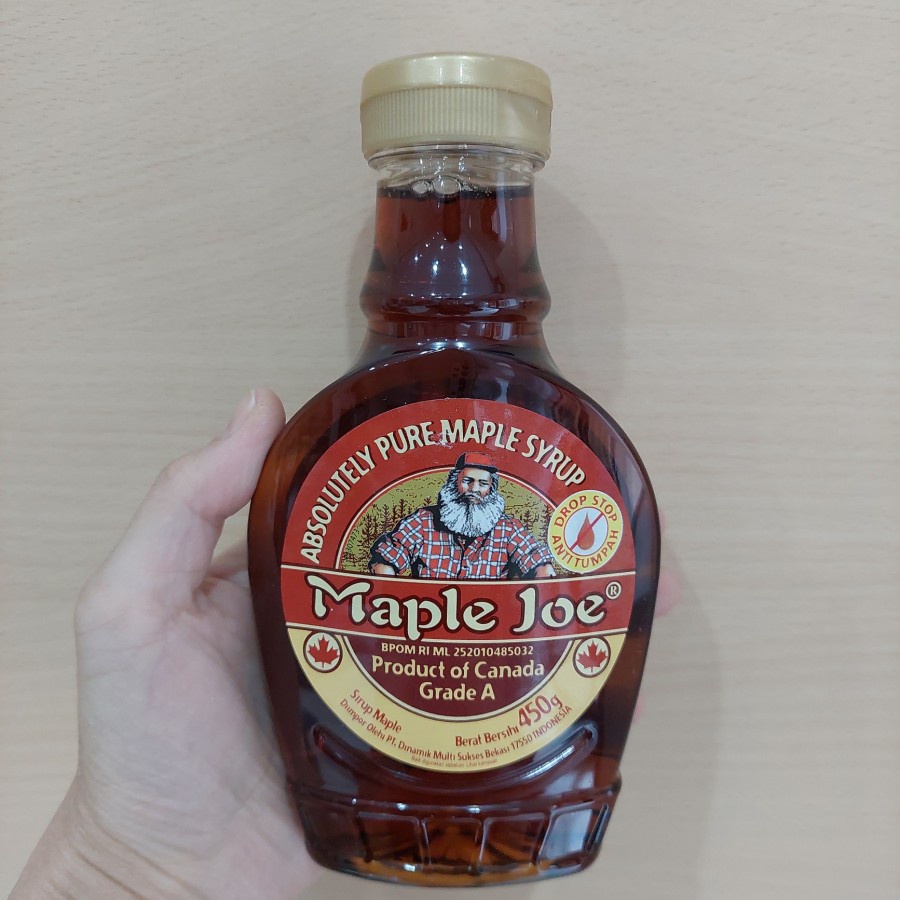 Jual Maple Joe Maple Syrup Sirup Maple 450 ml | Shopee Indonesia