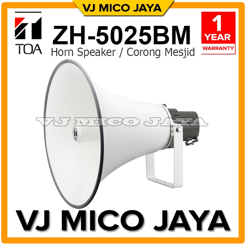 Jual TOA ZH-5025BM Horn Speaker 25 watt + Trafo Matching / Corong Masjid | Shopee Indonesia