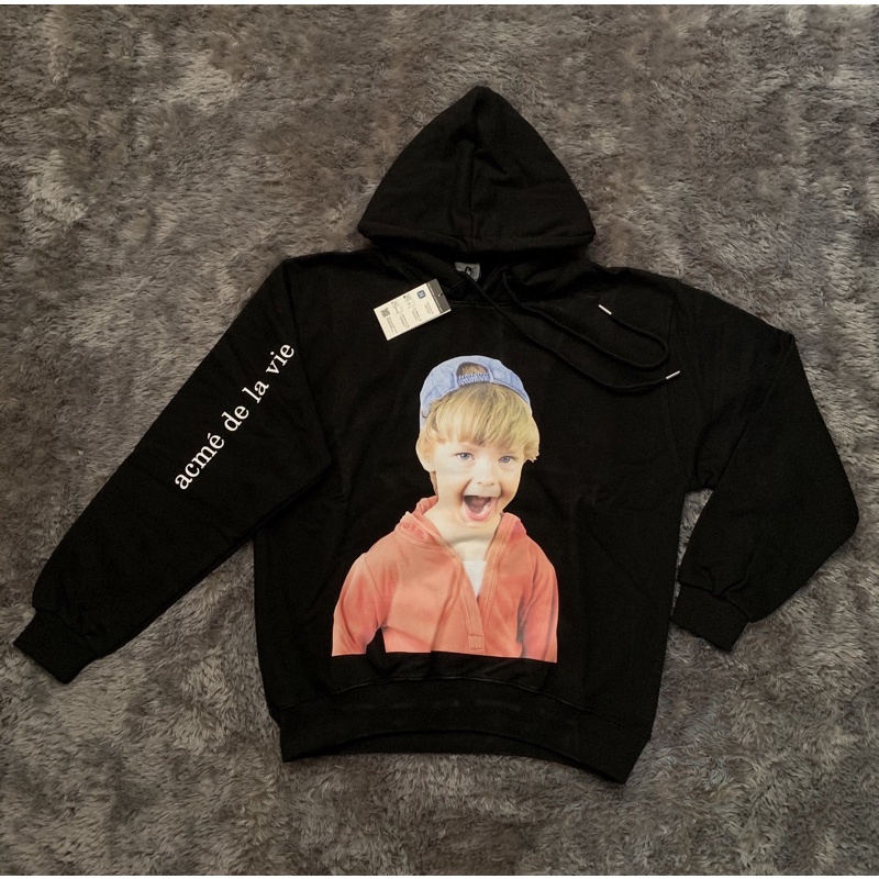 Jual Acme De La Vie ADLV Baby Face Hoodie Black Red Hoodie Boy | Shopee ...
