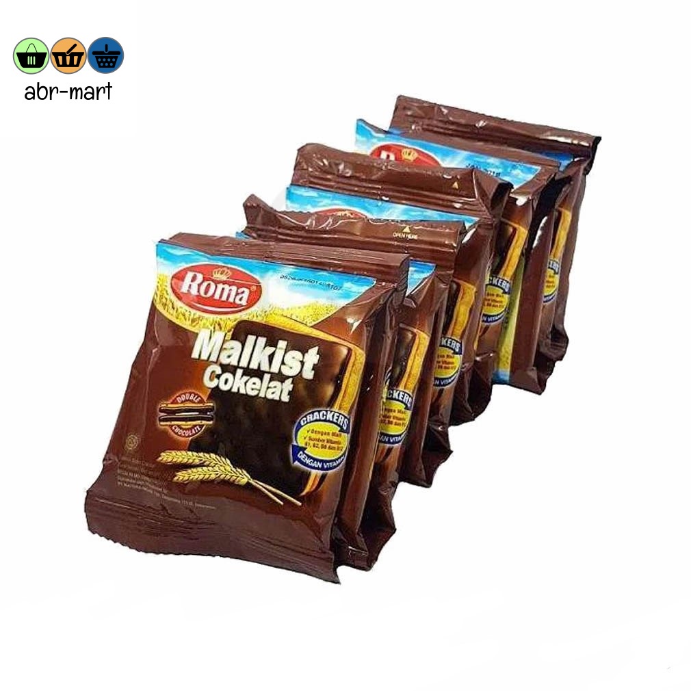 Jual ROMA MALKIST COKLAT RENCENG 10 SACHET | Shopee Indonesia