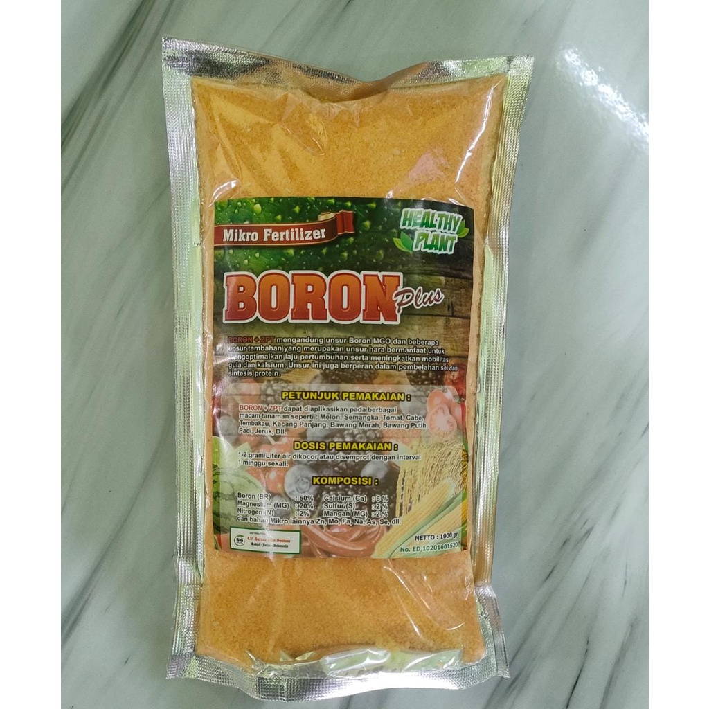 Jual Boron Plus ZPT micro fertilizer isi 1 kg | Shopee Indonesia