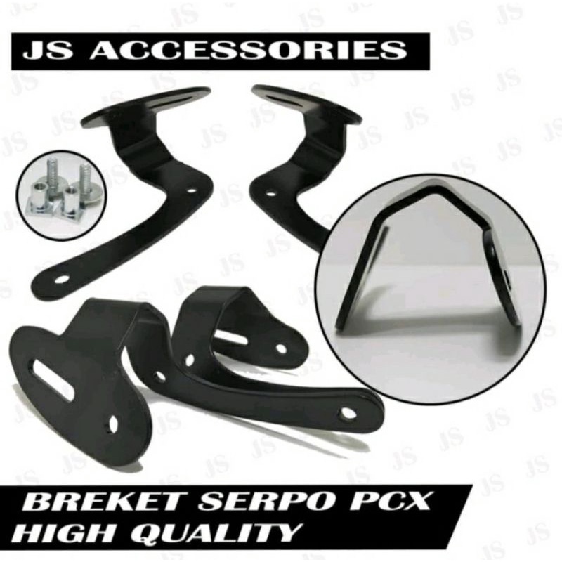Jual BREKET SERPO BREKET SPION R25 HONDA PCX PNP - MZMOTOR | Shopee ...