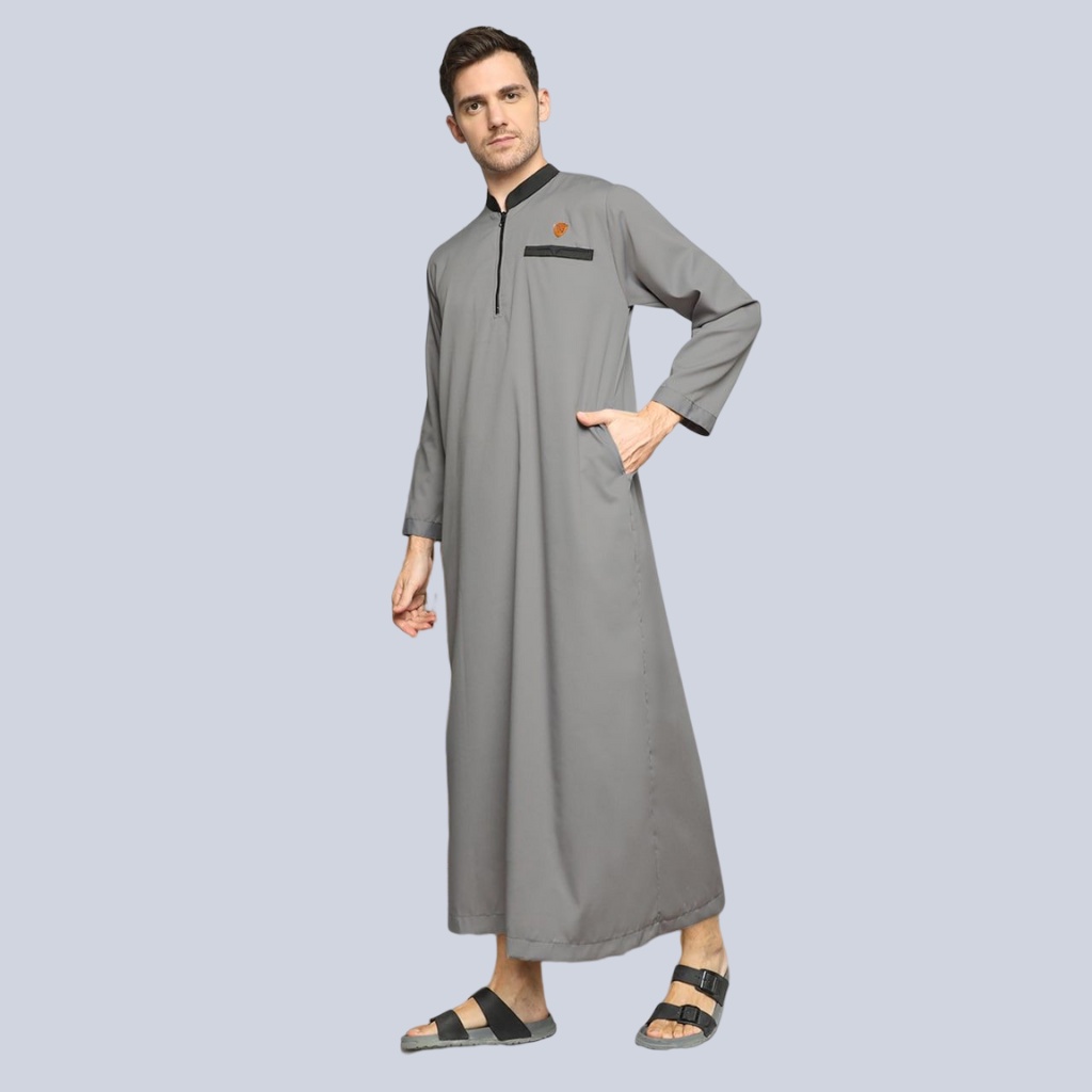 Jual Kawan Muslim - Jubah Gamis Pria Jubbah Baju Jubah Muslim Polos ...