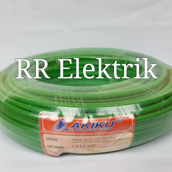 Jual Kabel Panel Surya / Twin Solar Panel Akiku 2x2,5mm 18 Meter | Shopee Indonesia