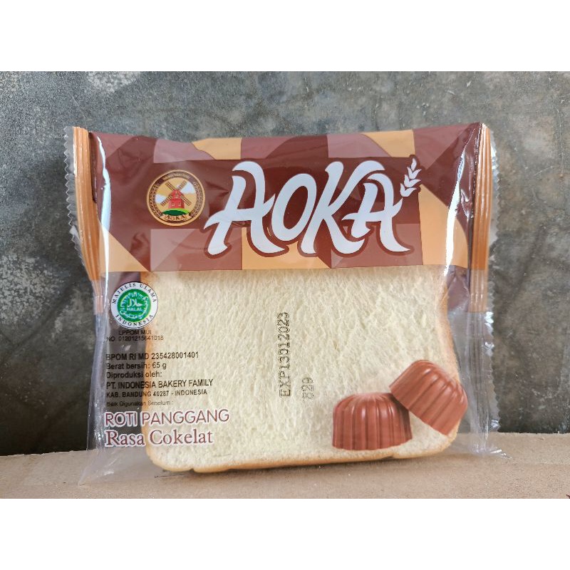 Jual ROTI PANGGANG AOKA ROTI VIRAL ROTI AOKA RASA COKLAT (TERLARIS ...