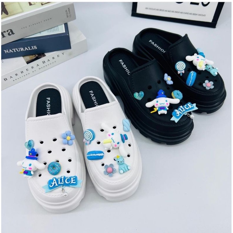 Jual 4146 SANDAL WEDGES FASHION IMPORT UNIK | Shopee Indonesia
