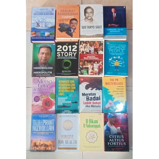 Jual buku MOTIVASI SUPER TEBAL // PENGEMBANGAN DIRI // ISLAMI // SELF IMPROVEMENT// SELF ...