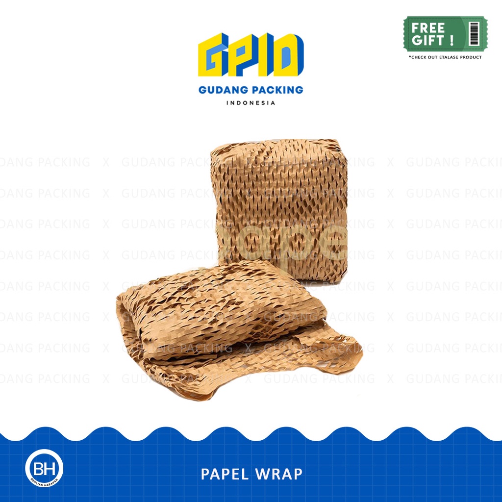 Jual PAPELPACK - Papel Wrap / Ecofriendly Bubble Wrap / Bubble Wrap ...