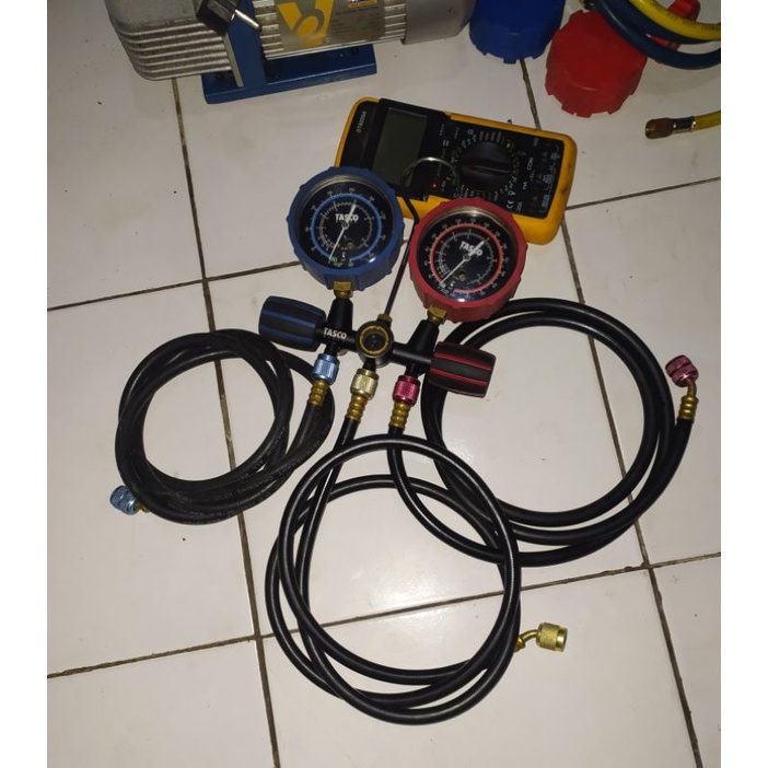 Jual Manifold AC Tasco Black TB120SM | Shopee Indonesia