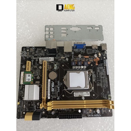 Jual Motherboard Mainboard Mobo Asus H81M - E /M51AD/DP_MB Socket 1150 gen 4 ada HDMI | Shopee ...
