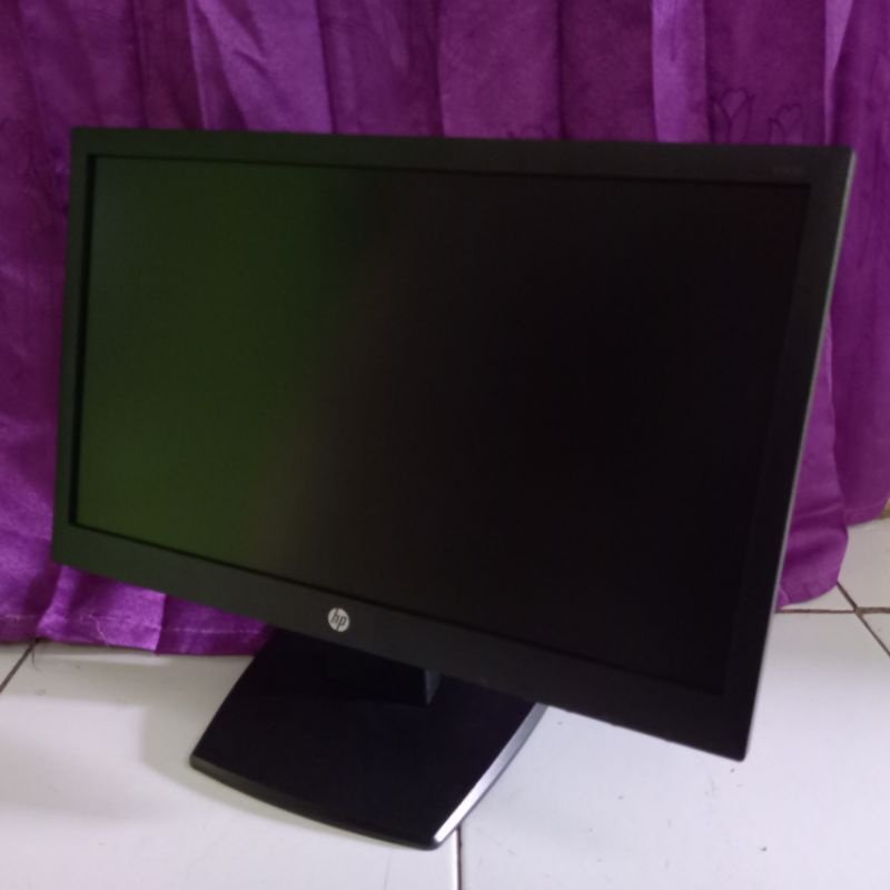 Jual LED Monitor Pc Komputer CCTV 19 inch Wide merek HP ( NEW) Garansi ...