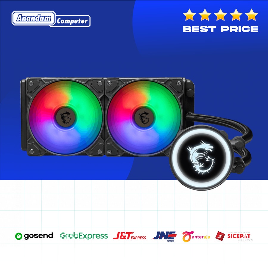 Jual MSI CORELIQUID B240 RGB AIO Water Cooling | Shopee Indonesia