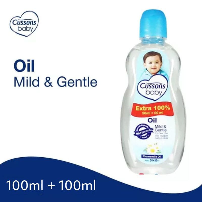 Jual ARJUNA Cussons Baby Oil 50+50ml & 100ml+100ml KT4 | Shopee Indonesia