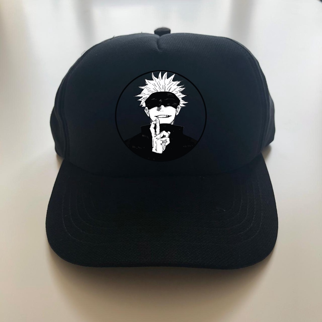 Jual topi baseball velcro premium desain gojo jujutsu kaisen | Shopee ...