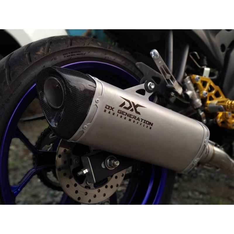Jual Knalpot Racing DX Generation tipe RvR Long Stainless Fullsistem ...