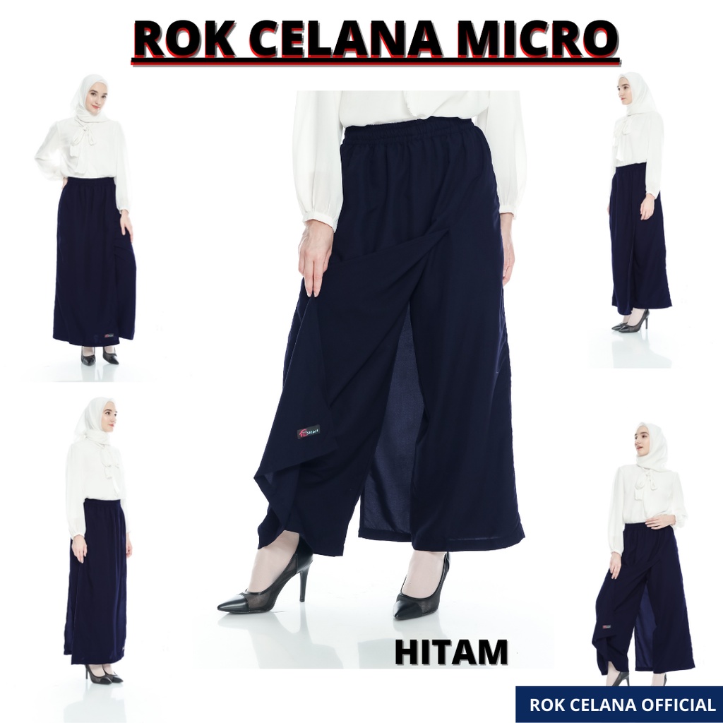 Jual Rok Celana Muslim Muslimah Bahan Micro Katun Lembut Adem Tidak ...