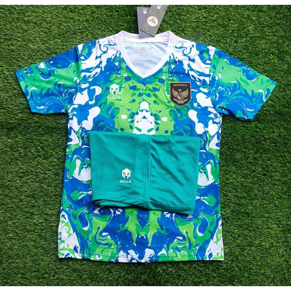 Jual Setelan Stelan Celana Jersey Bola Grade Ori Timnas Training Hijau ...