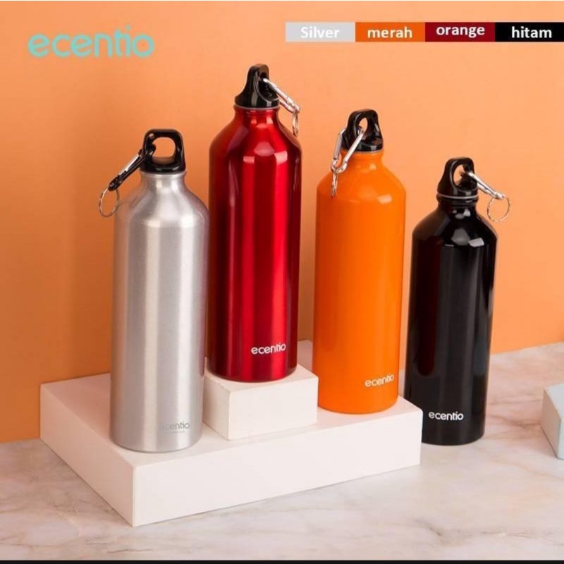 Jual ECENTIO Botol Minum Sport Aluminium SCAF-5901 750mL Sports Cup ...