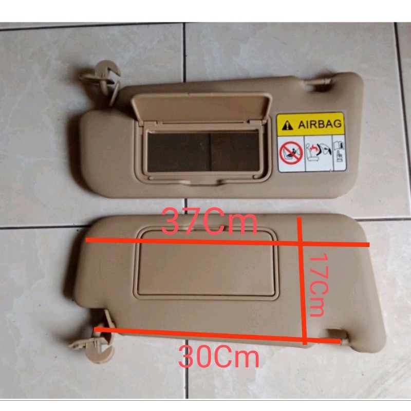 Jual Sunvisor Pelindung Sinar Mobil Wuling Original Harga Satuan Ready ...