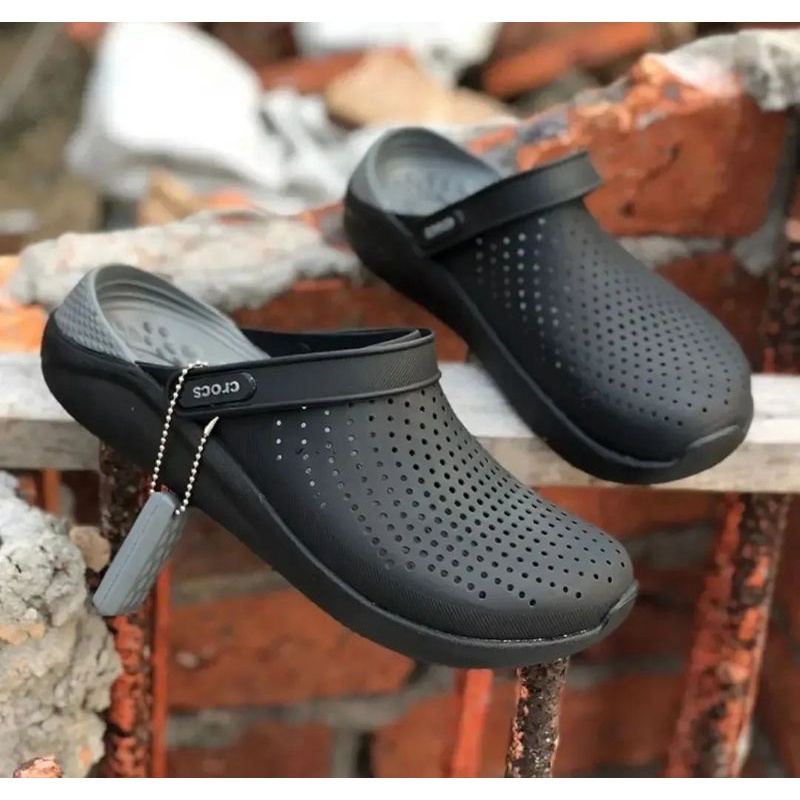 Jual crocs literide clog unisex / Crocs pria wanita / Sandal Crocs literide | Shopee Indonesia