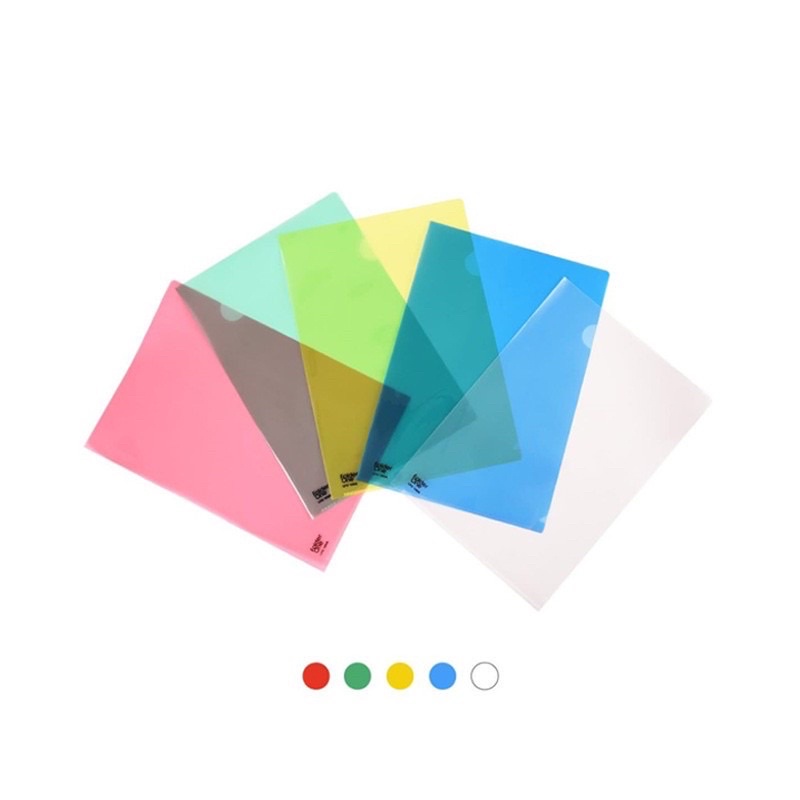 Jual Map L A4 Folder One Satuan / Map Bening Folder Transparan | Shopee ...