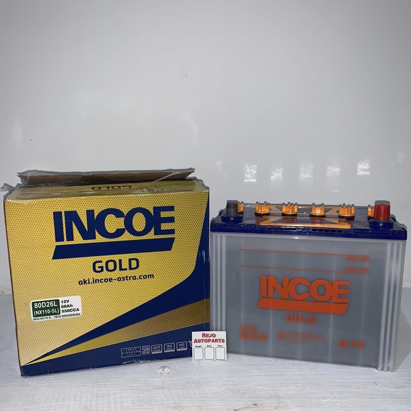 Jual Aki Incoe Gold NX110-5L | Shopee Indonesia
