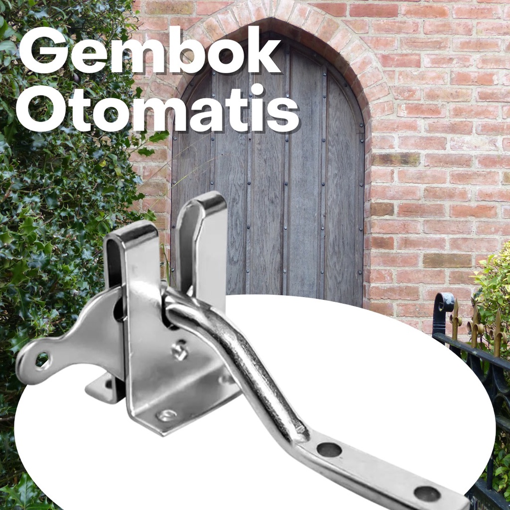 Jual Kunci Selot Pintu Otomatis Bahan Baja Electroplated Untuk Pagar ...
