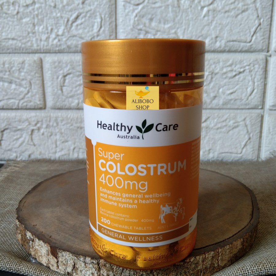 Jual HEALTHY CARE SUPER COLOSTRUM 400MG 200 CHEWABLE | Shopee Indonesia