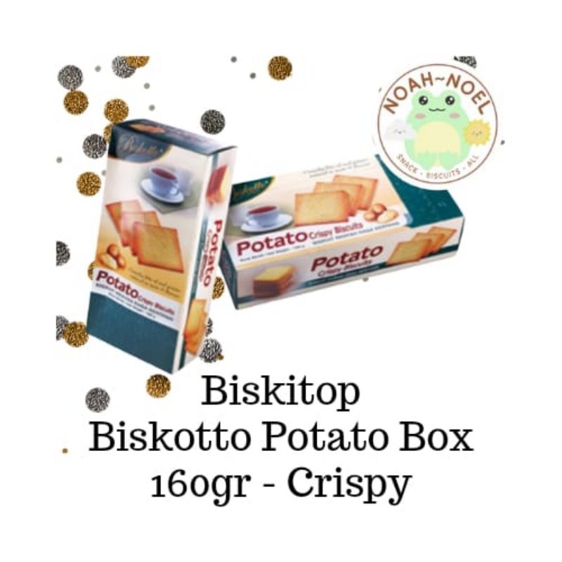 Jual NN - BISKITOP Biskoto Potato Box 160gr Biskuit Kentang rasa Crispy ...
