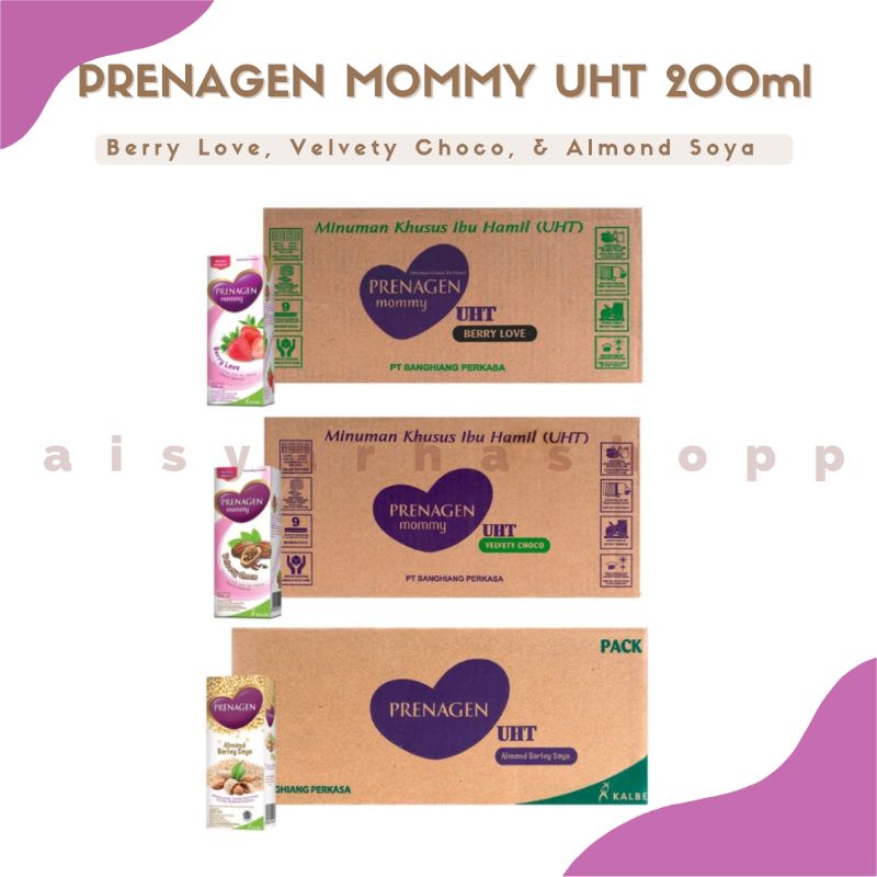 Jual PRENAGEN MOMMY UHT 185ML KEMASAN TERBARU (Dus/Karton) | Shopee Indonesia